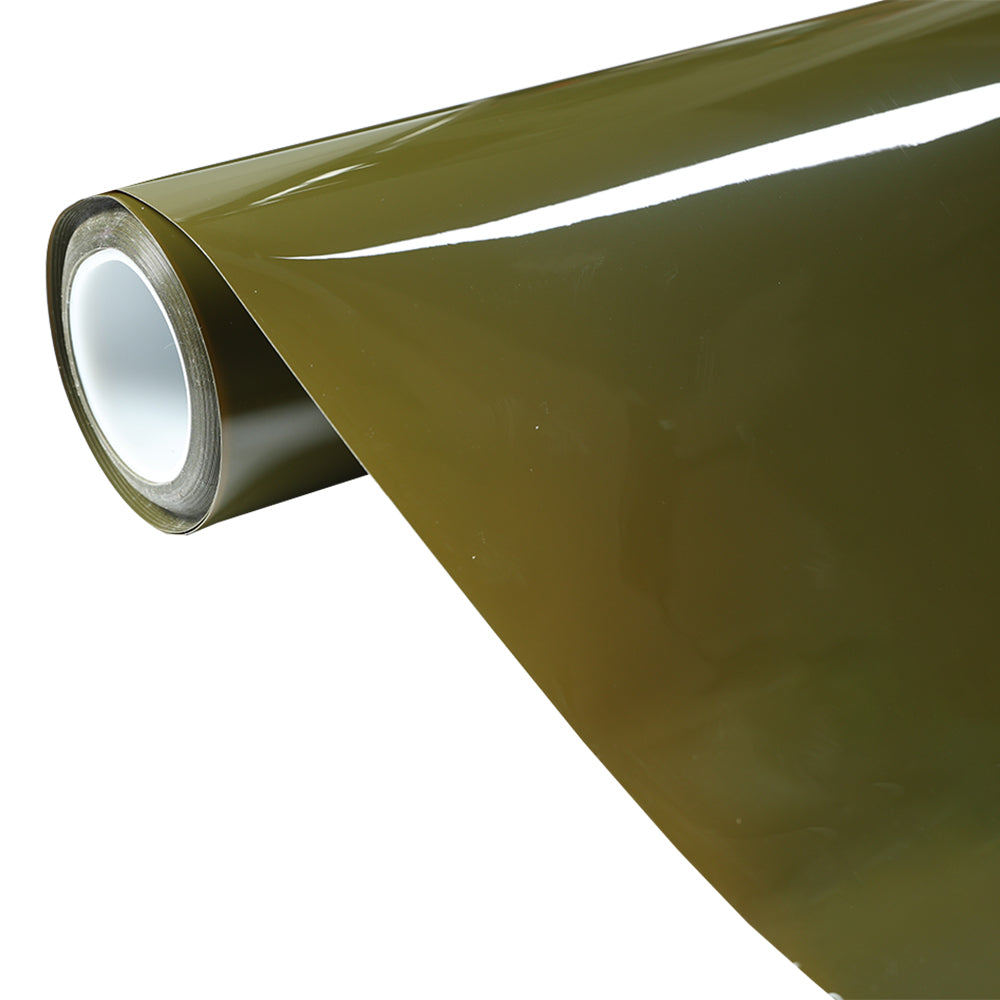 Gloss Battle Green Car Wrap – Mods Haus